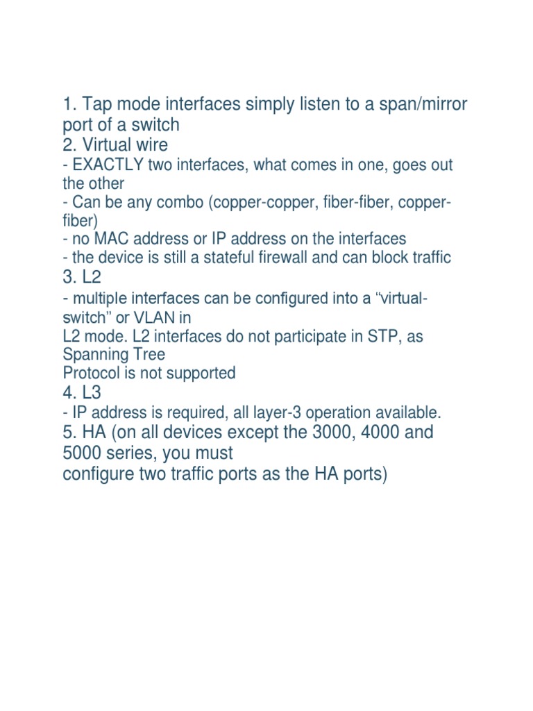 Overview of Physical Interface Types | PDF