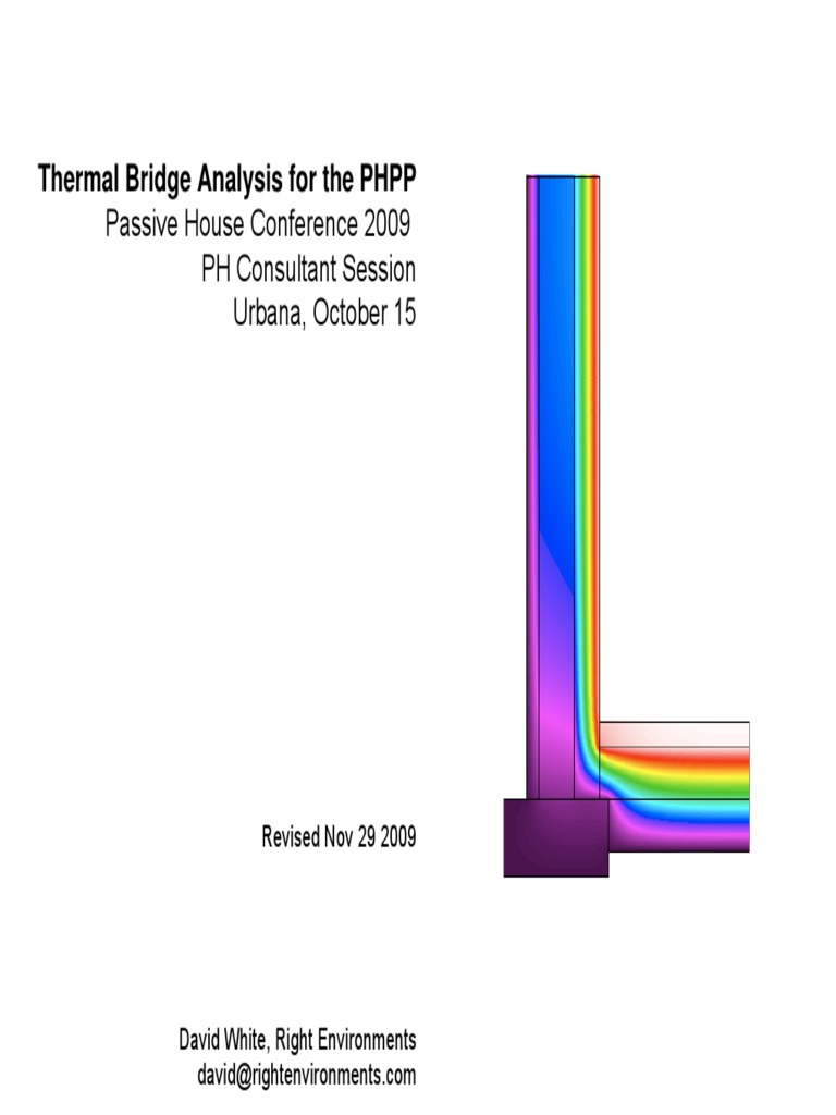 Passive House Thermal Bridge Guide | PDF | Heat | Heat Transfer