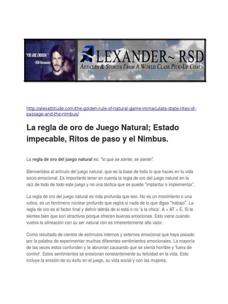 TRAD - Articulos de RSD Alex | PDF | Yo | Las emociones