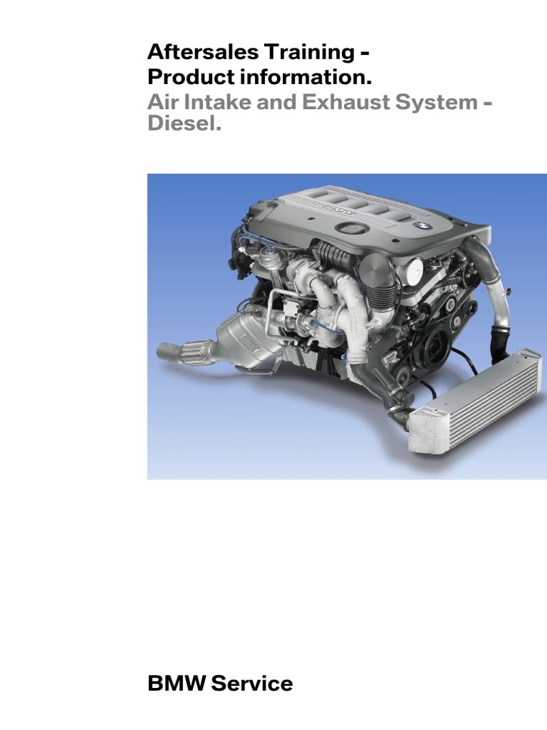 Diesel Air Intake and Exhaust System | PDF | Turbocharger | Throttle
