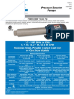 Category 5 Break Tank & Booster Sets Guide | PDF | Pump | Water