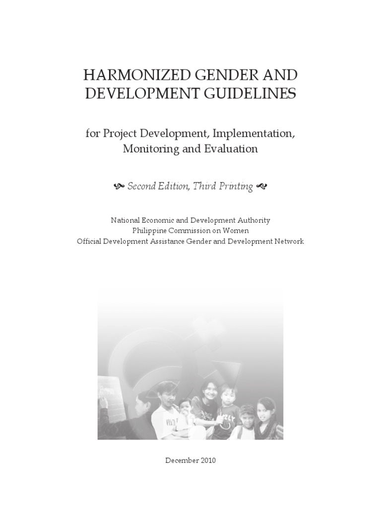 HGDG Manual Main Pullout | PDF | International Development | Gender