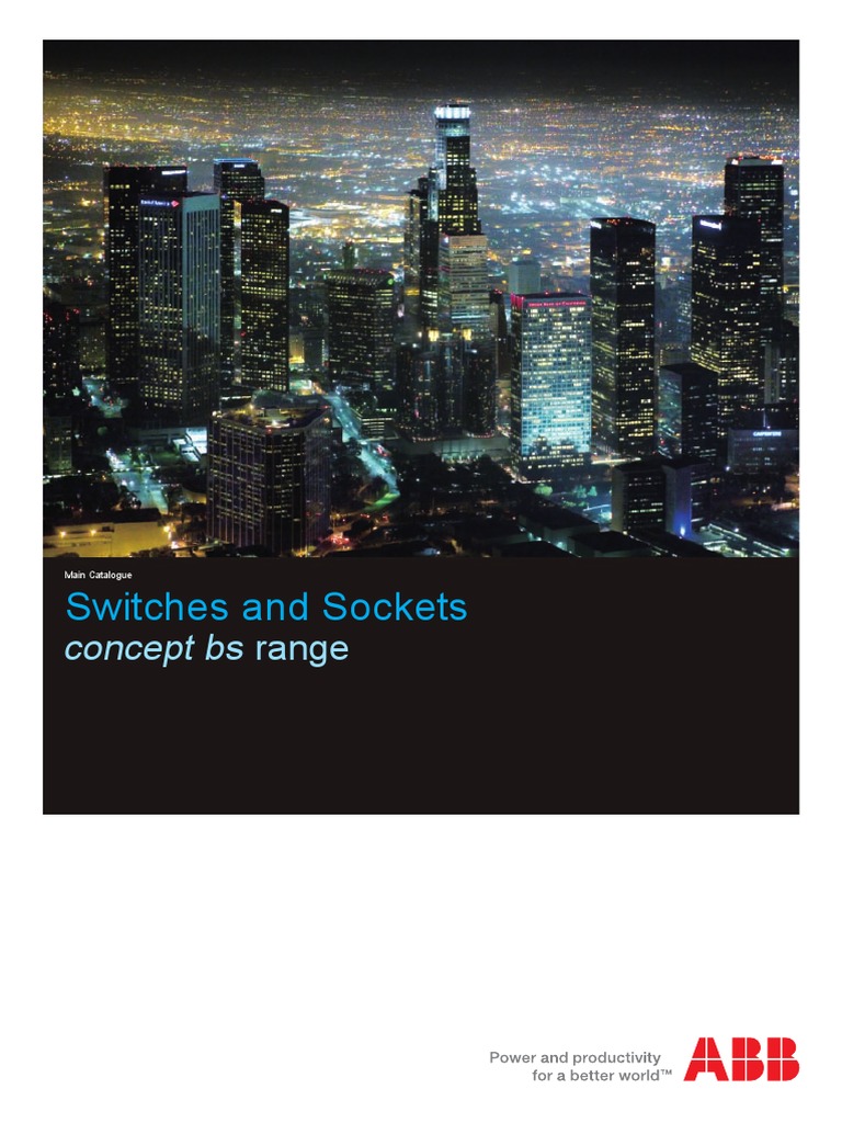 Switches and Sockets: Concept Bs | PDF | Electrical Connector | Ac ...