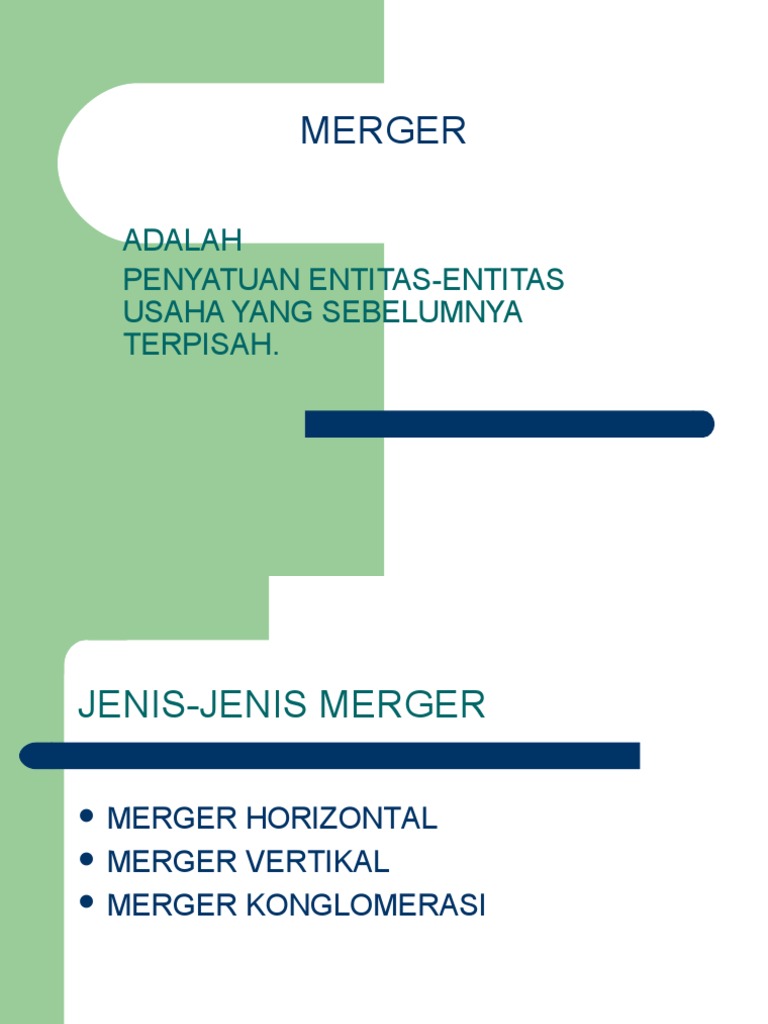 Soal Merger | PDF
