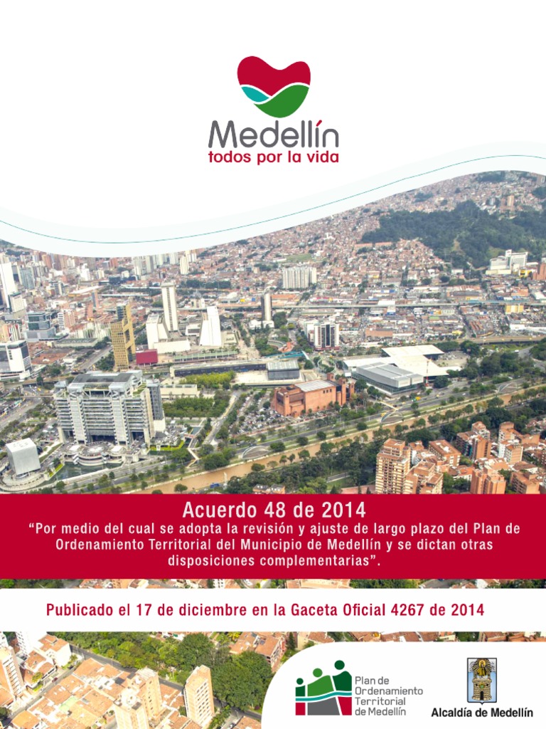 Pot Medellin - Acuerdo 48 - 2014 | PDF | Sustentabilidad | Área rural