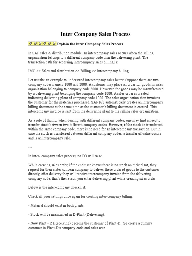 Intercompany | PDF | Invoice | Pricing