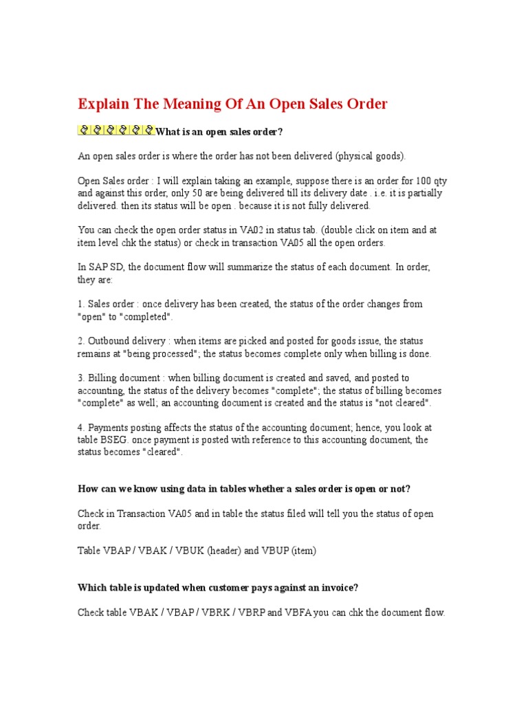 Linking Third Party Purchase Orders to Sales Orders Through Item ...