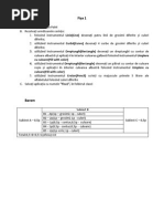 Fisa de Lucru Paint | PDF