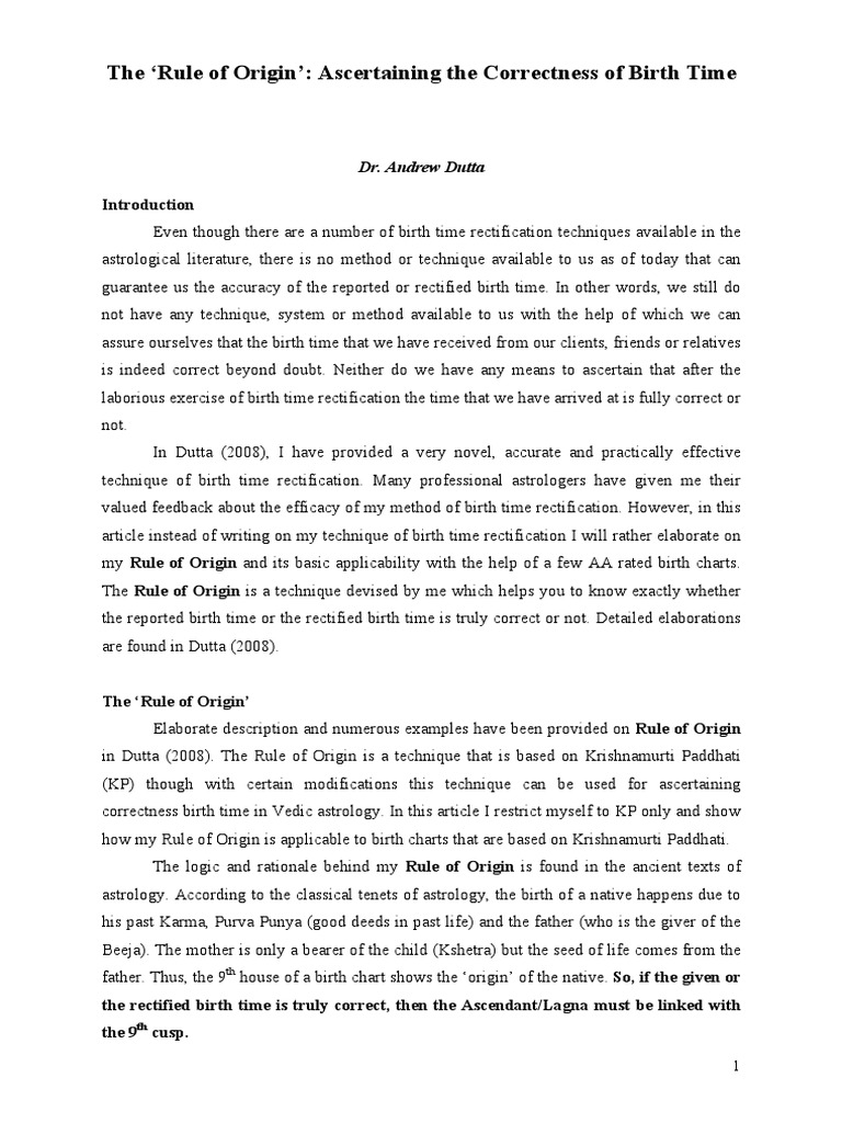 Rule of Origin | PDF