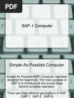 Simple-As-Possible 1 (SAP-1) Architecture: A Block Diagram | PDF | Computer Program | Programming
