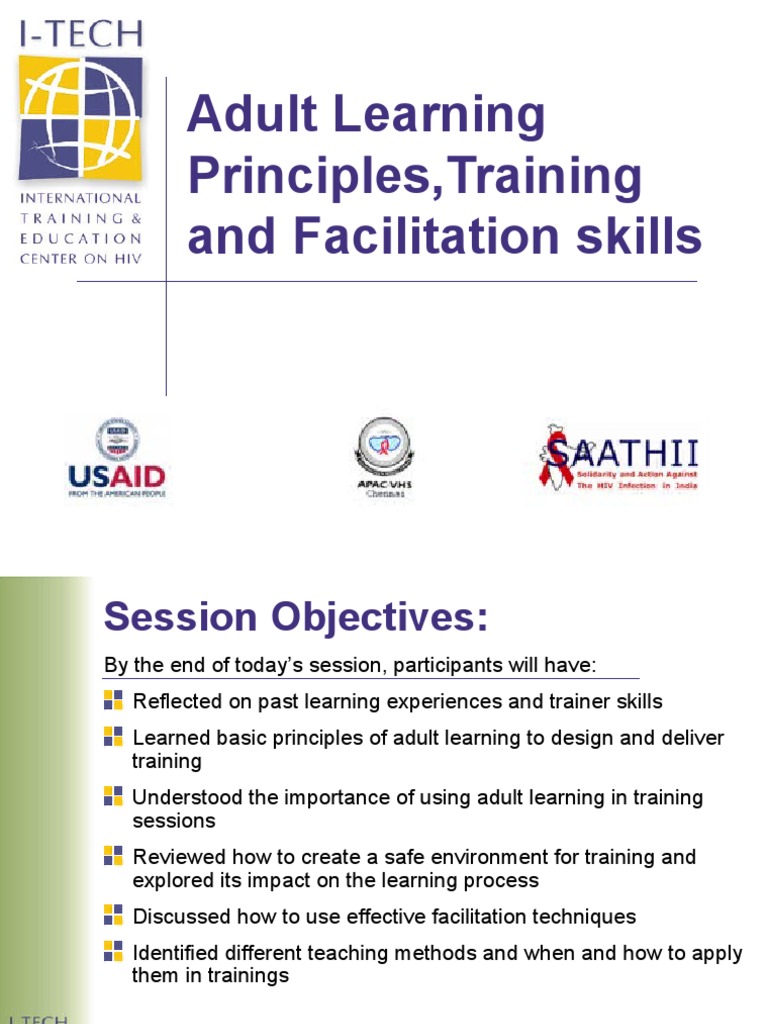 Adult Learning Principles and Facilitation Skills | PDF | Adult Education | Teaching Method