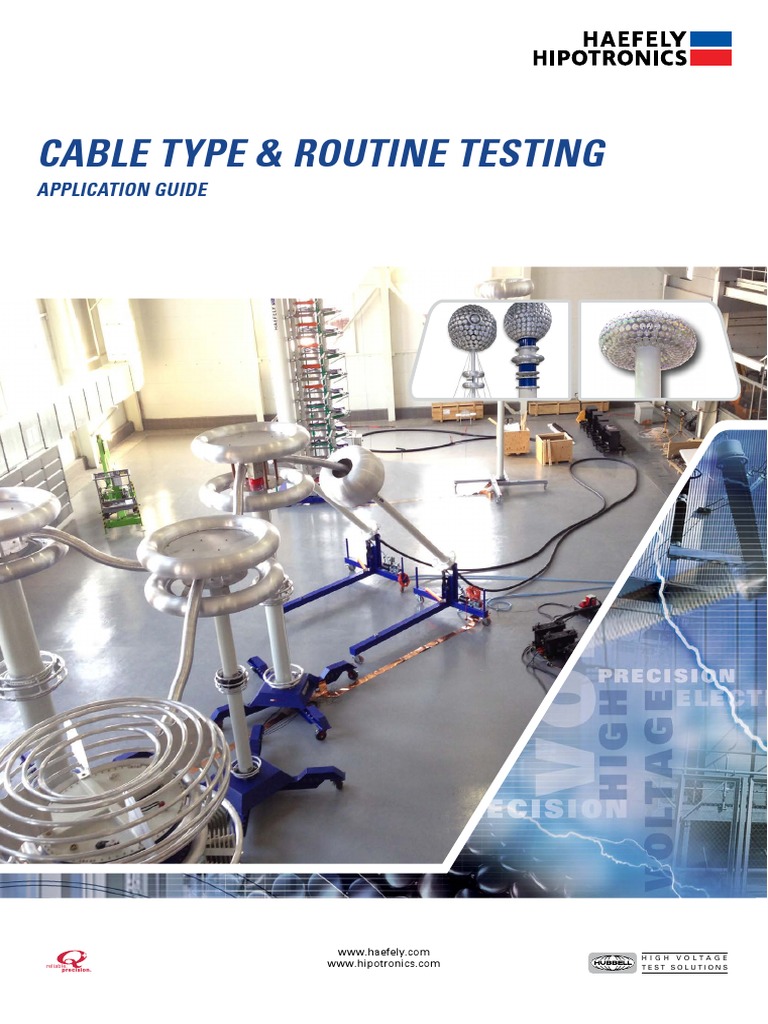 Cable Testing Solutions: An Overview of Haevely Hipotronics' Product ...
