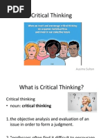 Critical Thinking Standards - Week 7 | PDF | Accuracy And Precision ...