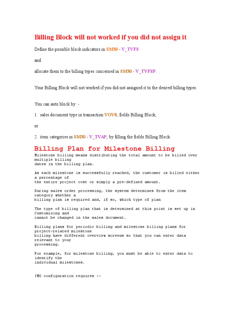 Billing Block | PDF | Invoice | Cheque