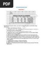 PowerPoint Practical Exam Questions | PDF | Microsoft Power Point ...