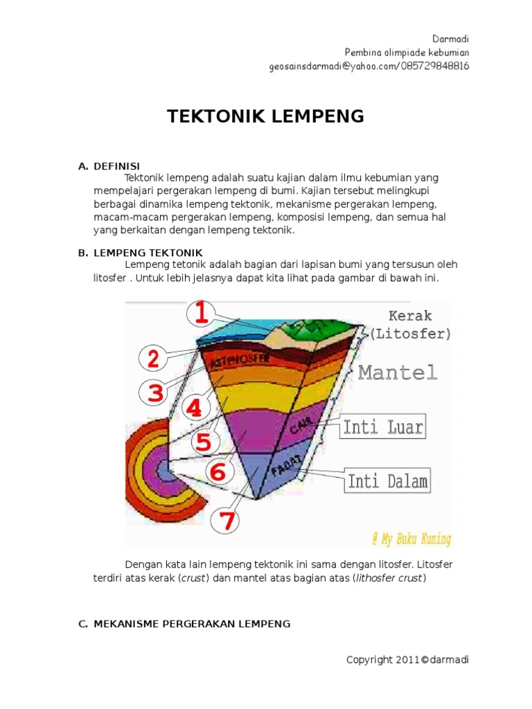 Tektonik Lempeng | PDF