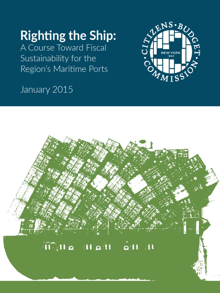 Righting The Ship: A Course Toward Fiscal Sustainability For The Region ...