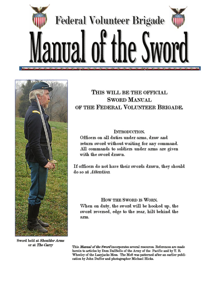 Manual of The Sword | PDF | Sword | Blade