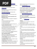 BIO-TISSUES MIND MAP Class 9 | PDF