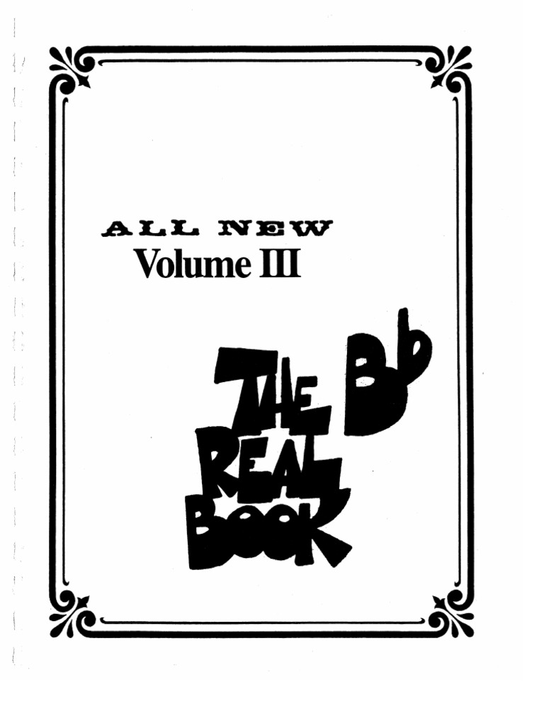 Real Book BB Vol. 3 | PDF