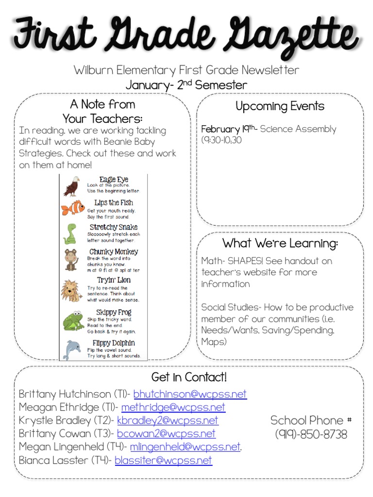 Newsletter - Week 20 | PDF