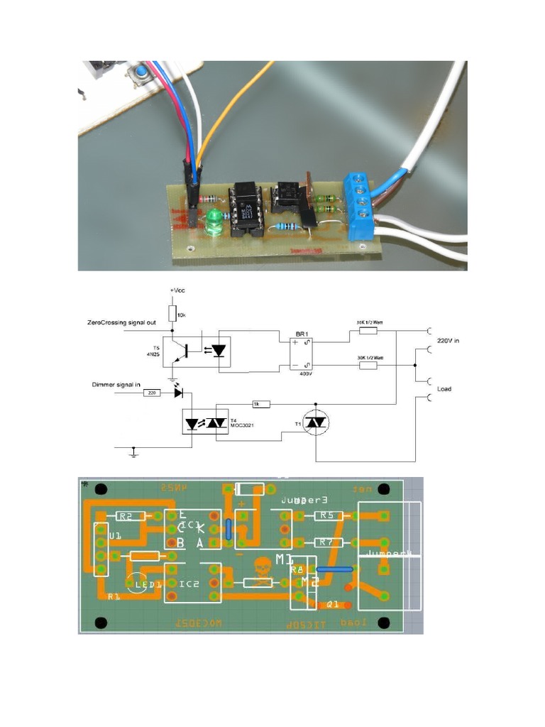 Arduino Controlled Light Dimmer | PDF | Rectifier | Resistor