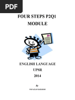 English Module Form 1 - 3 | PDF | Essays | Question