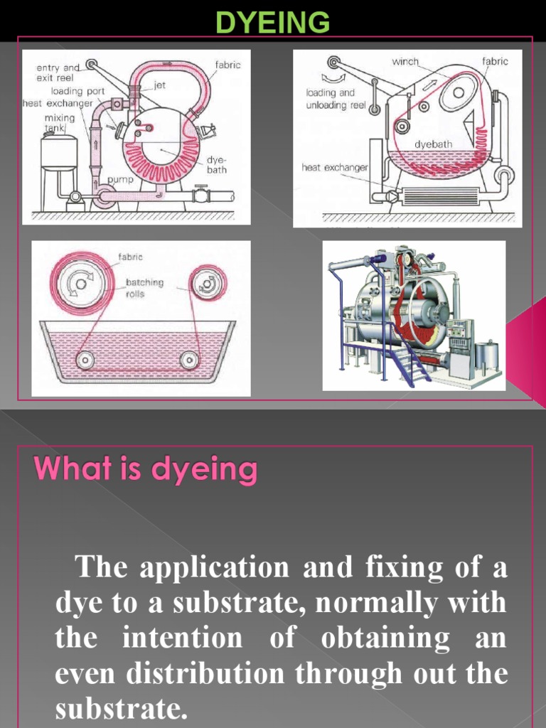 Basics of Dyeing | PDF | Art | Science & Mathematics