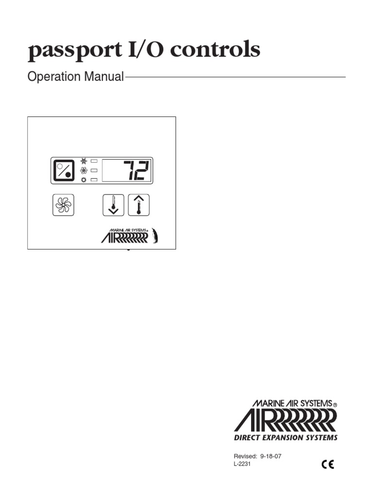 2231 Marine Air Passport Control Operation Manual 21429 | PDF | Air ...