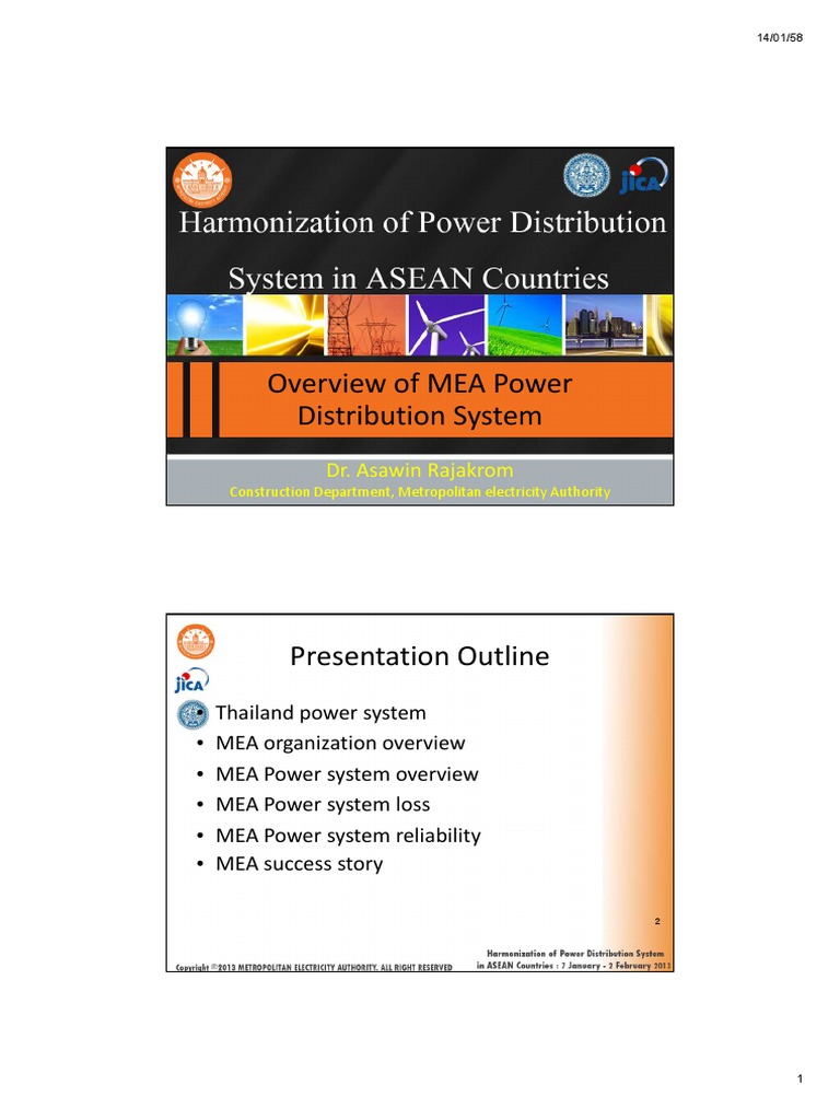 Overview of MEA Power Distribution System-2013 PDF | PDF | Electrical ...