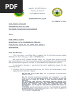 Letter Request To DPWH | PDF | Social Science