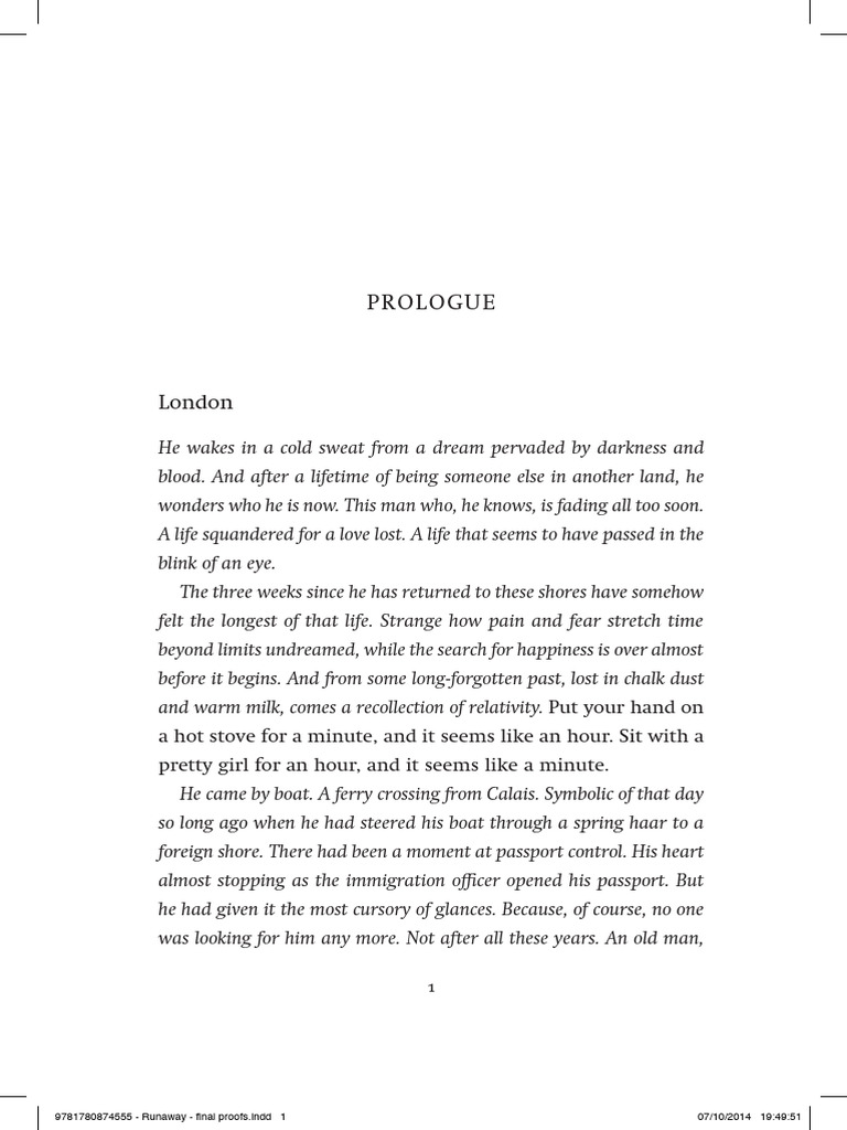 Runaway by Peter May | PDF