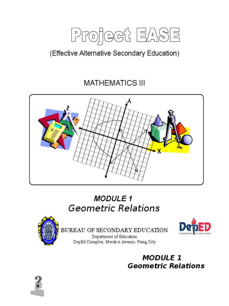 Module 1 - Geometric Relations | PDF | Angle | Classical Geometry