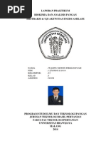 Laporan Praktikum Uji Aktivitas Enzim Amilase | PDF