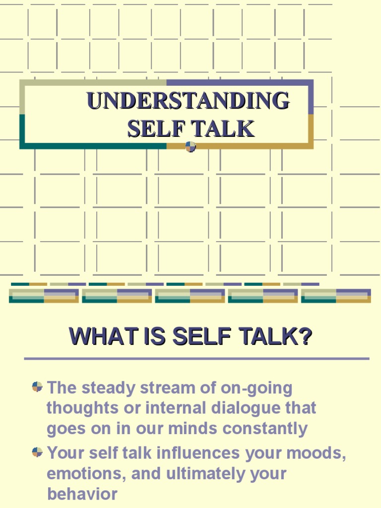 Self Talk Presentation | PDF | Thought | Motivation