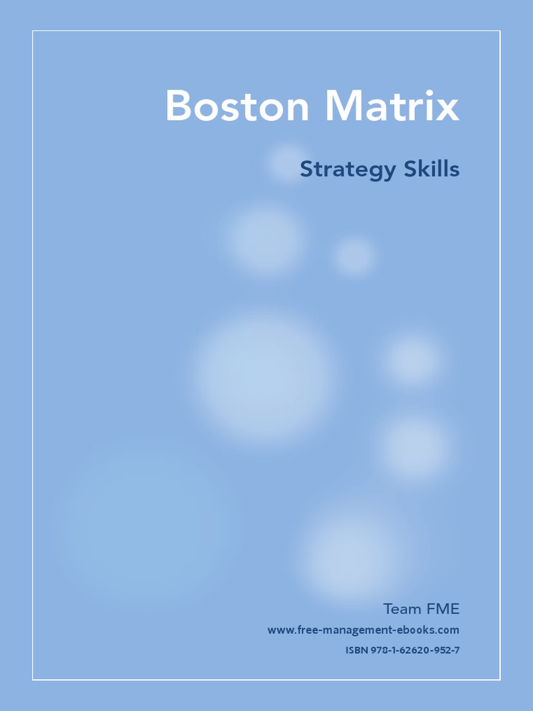 Boston Matrix | Download Free PDF | Strategic Management | Investing