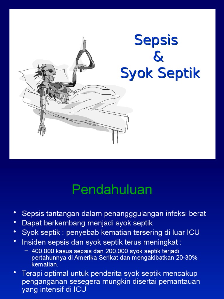 Komplikasi dan Gejala Syok Sepsis | PDF