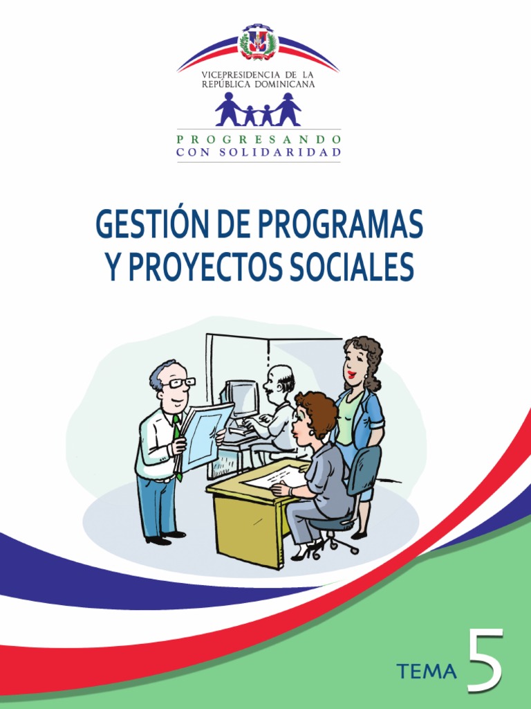 Manual 5: Gestión de Programas y Proyectos Sociales | PDF ...