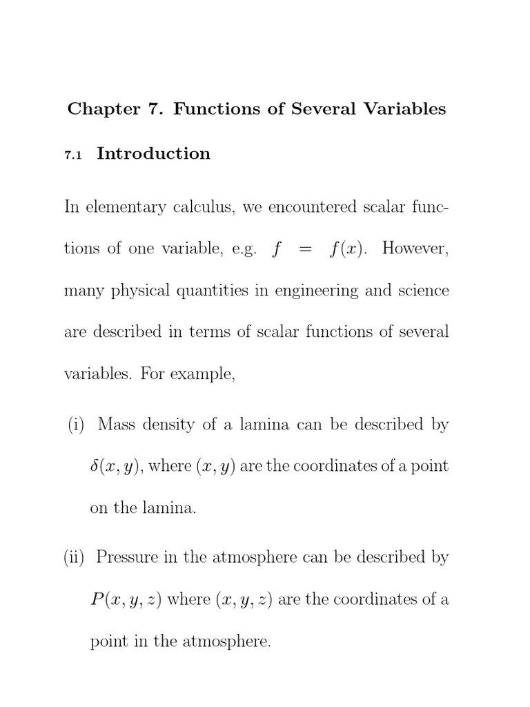 NUS - MA1505 (2012) - Chapter 7 | PDF | Maxima And Minima | Derivative