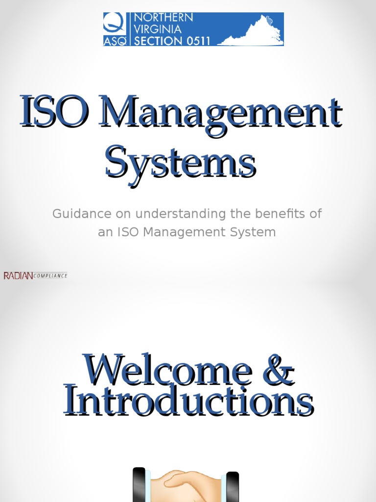 Benefits of ISO Management Systems | PDF | Internal Audit | Audit