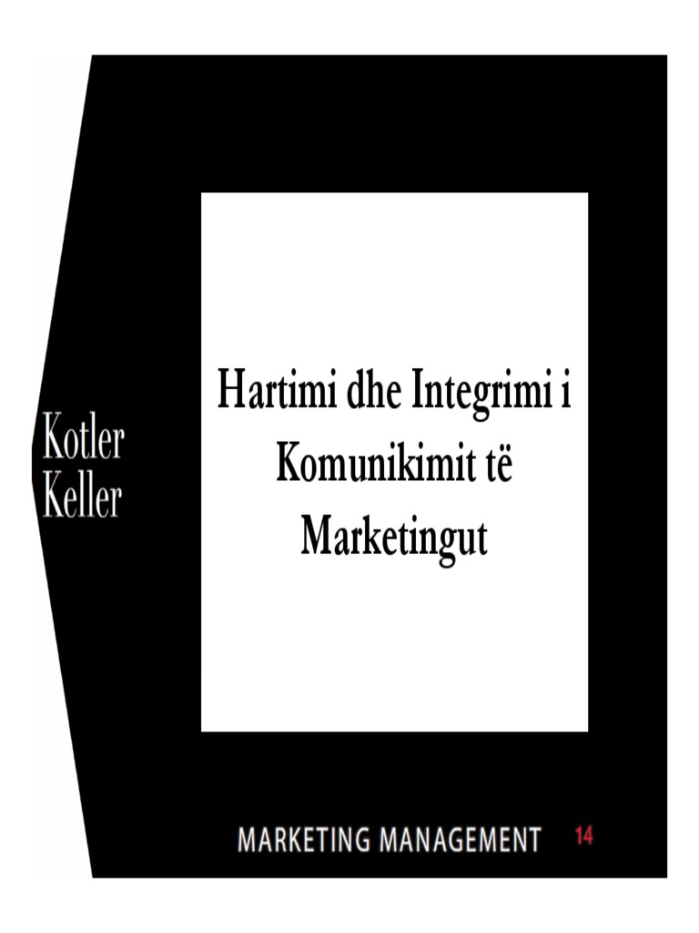 Komunikimi Dhe Integrimi I Marketingut | PDF