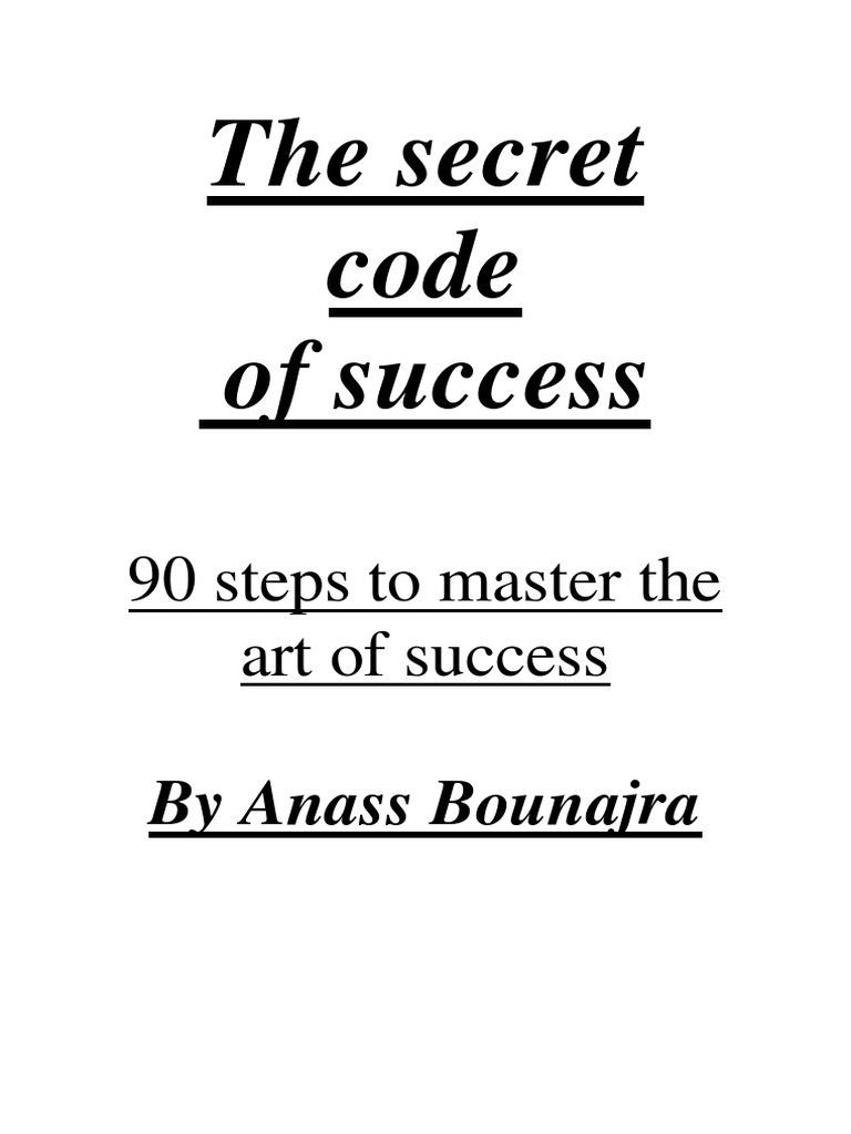 The Secret Code of Success | PDF | Imagination | Thought