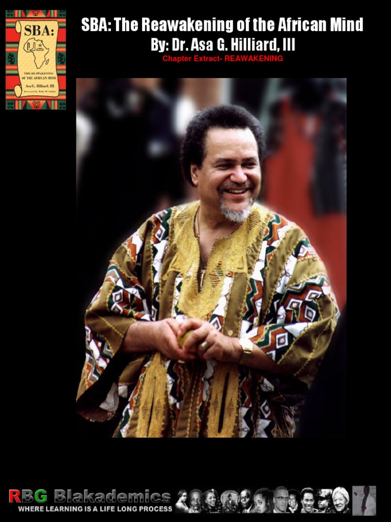 SBA - The Reawakening of The Afr - Asa G. Hilliard III | PDF ...