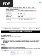 Comprehensive Blood Test Name List | PDF | Wellness