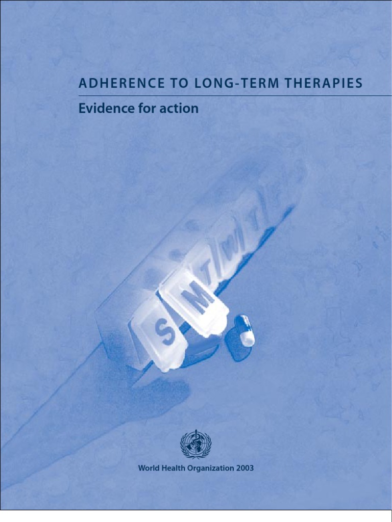 WHO Adherence 2003 | PDF | Chronic Condition | Therapy