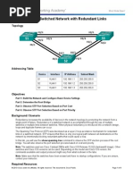 Ccnpv6 Switch Lab3-1 Default STP Student | PDF | Network Switch | Internet Architecture