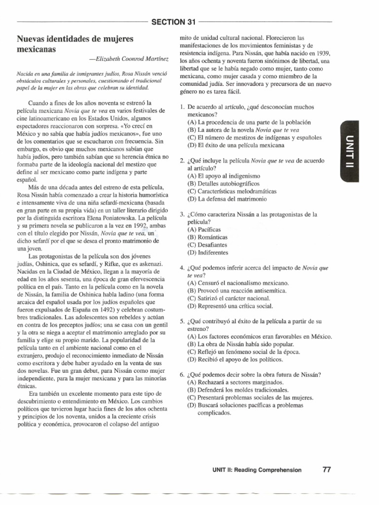 AP Spanish Practice | PDF