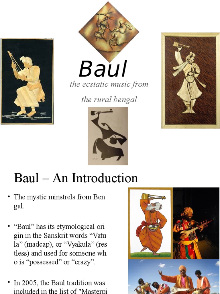 Baul Presentation Tagore Version | PDF | Caste | Religion And Belief