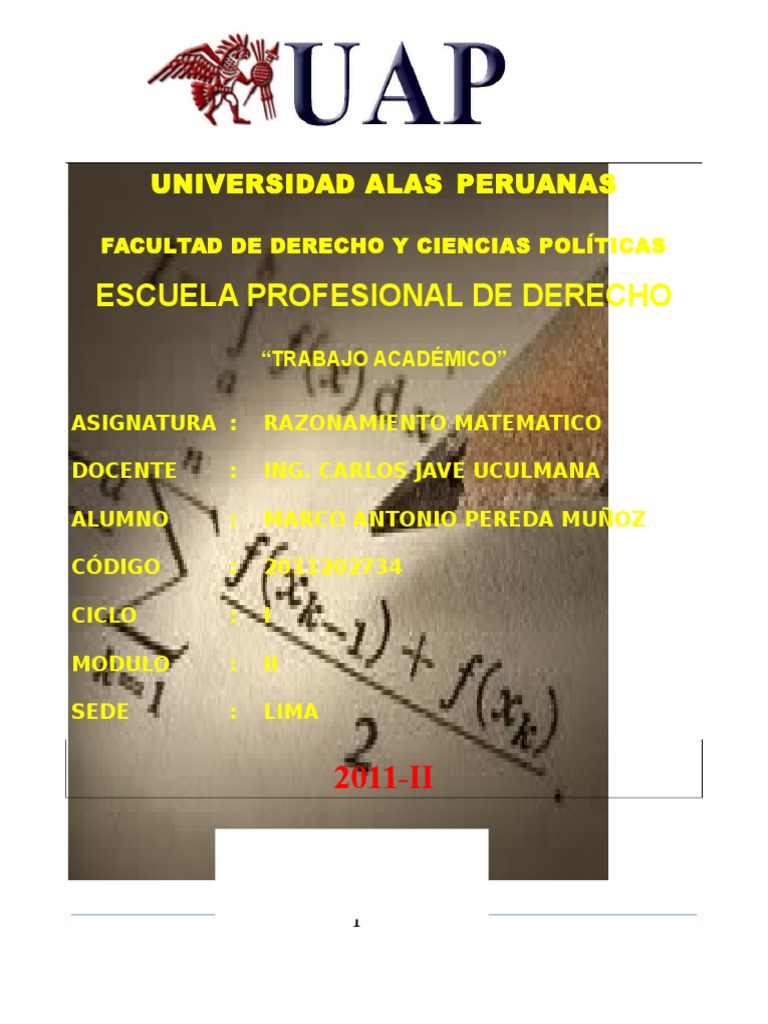 Definicion Matematica 3 | PDF