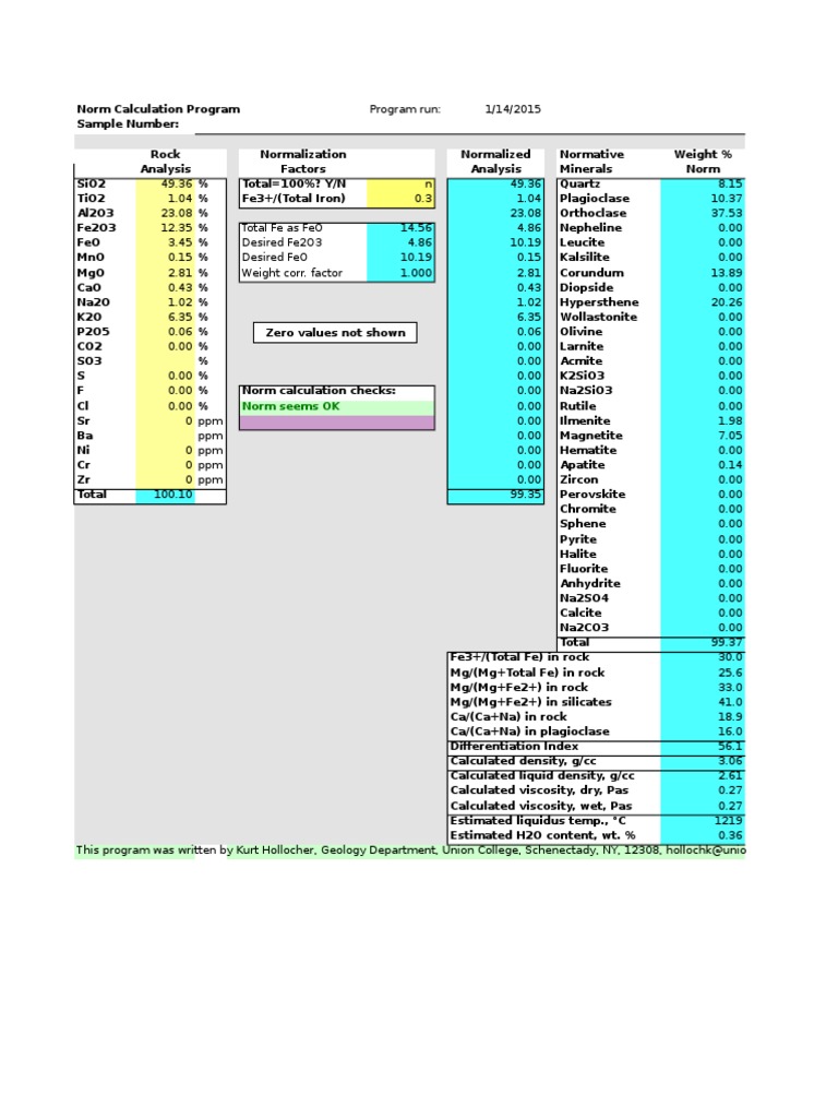 Norm Calculator | PDF